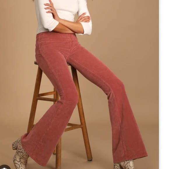 Free People | Pants & Jumpsuits | New Rare Free People Flare Cords ...